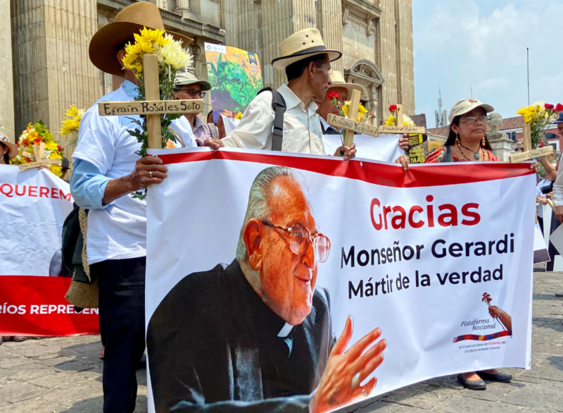 Memory and Justice. The legacy of Monsignor Gerardi continues in the ...